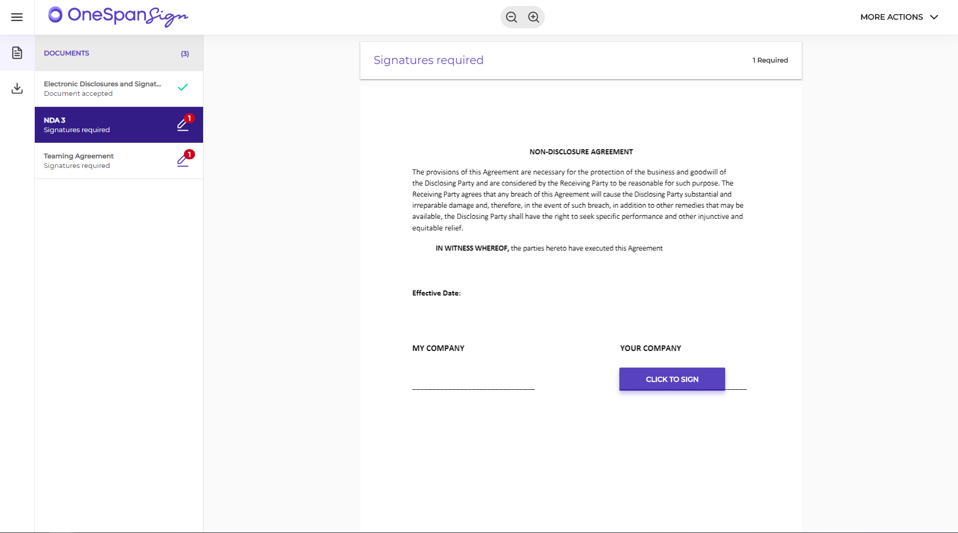 Tips & Tricks: How to E-Sign a Document Using OneSpan Sign | OneSpan